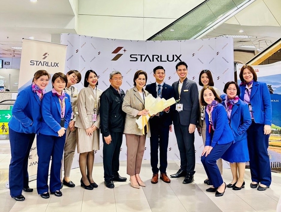 STARLUX Inaugural Flight from Taipei to Chiang Mai