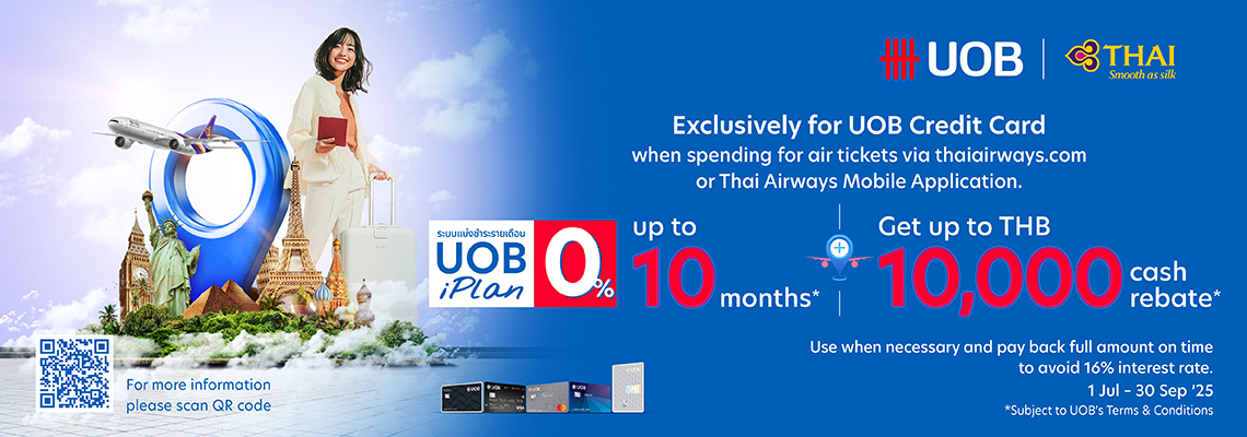 Co-Promotion with UOB Credit Card & TMRW Credit Card