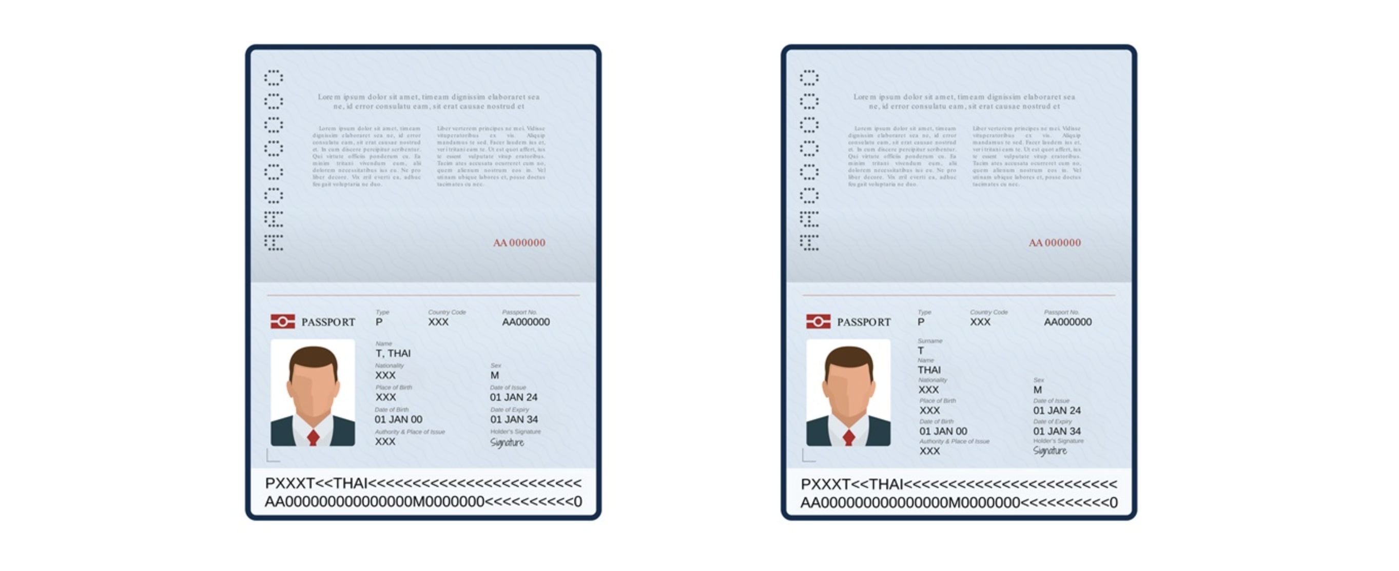 Name Filling Instructions